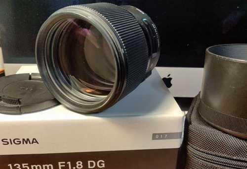 Sigma 135mm f1.8 nikon
