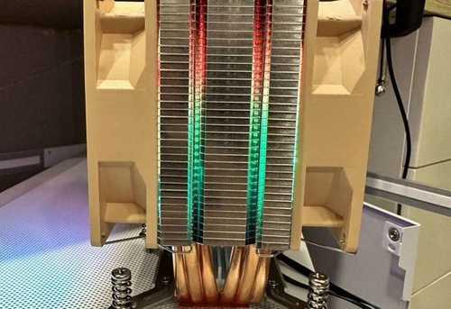 Кулер для процессора RGB 6 медных теплотрубок