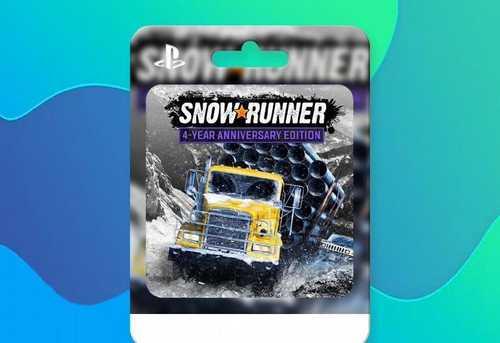 Snowrunner - 4 year anniversary edition PS4/PS5
