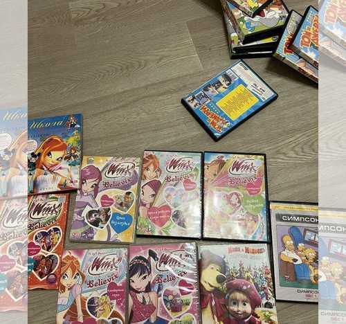 Dvd диски мультфильмы