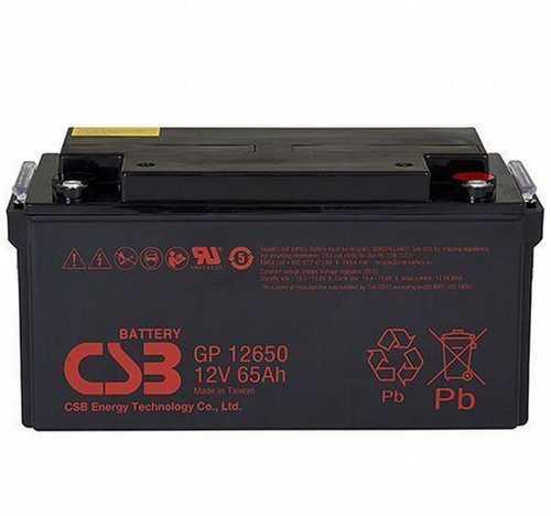Аккумулятор CSB GP 12650