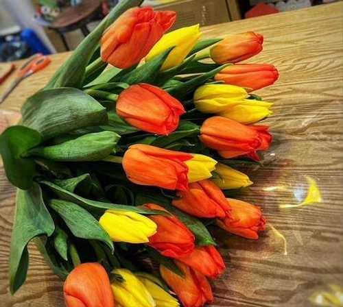 Тюльпаны Букеты на Заказ к 8 Марта