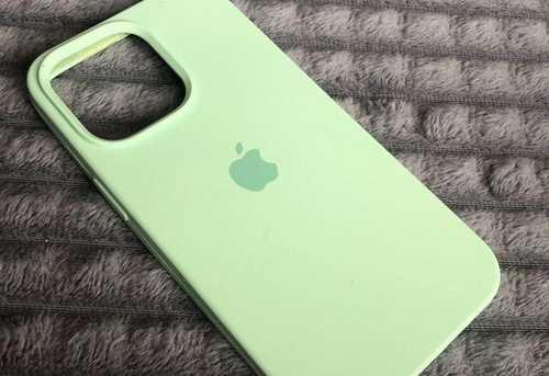 Чехол на iPhone 13 pro светло-зеленый