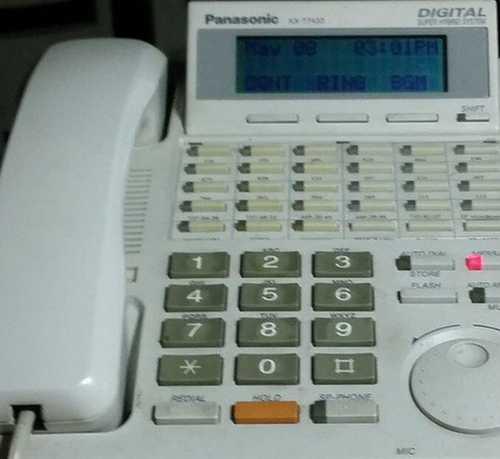 Телефон системный panasonic KX-T 7433