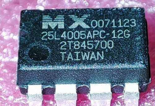 Флеш память flash mxic MX25L4005APC-12G MXM SOP-8