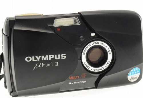 Компактный фотоаппарат Olympus mju пленочный