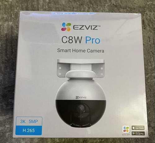 Поворотная камера Ezviz c8w Pro 5mp 3K 6мм