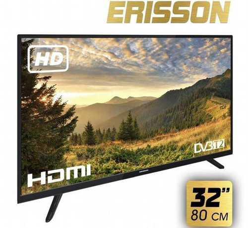 Телевизор Erisson 32" HD черный Новый