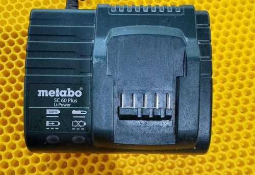 Зарядное устройство Metabo sc 60 Plus 10.8-18v