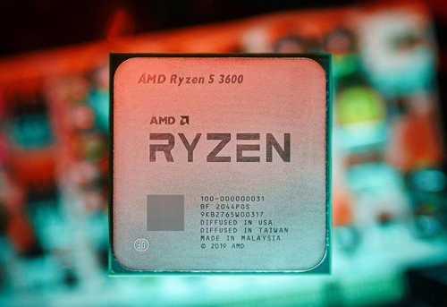 AMD Ryzen 5 3600 gold