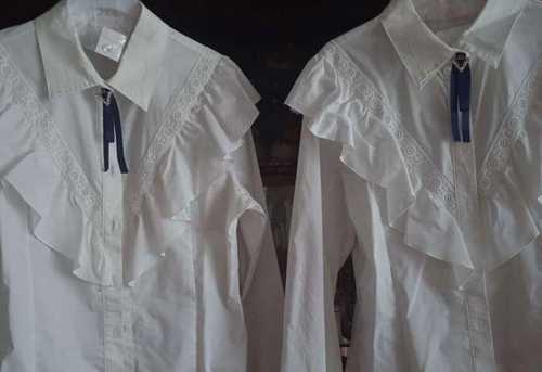 Школьные блузки, рубашки для двойни