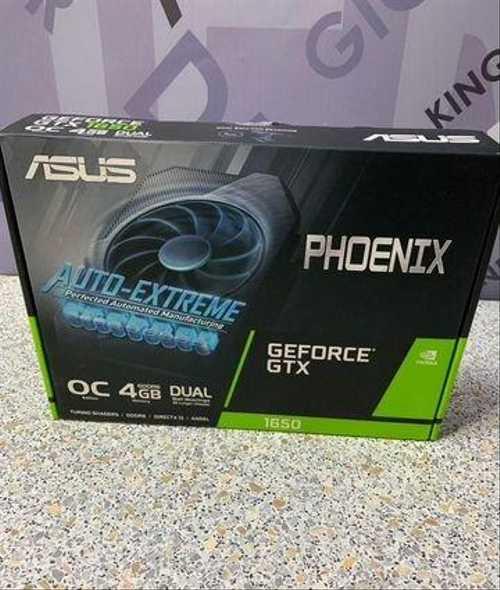 Видеокарта Asus Phoenix GeForce GTX1650 4Gb gddr6