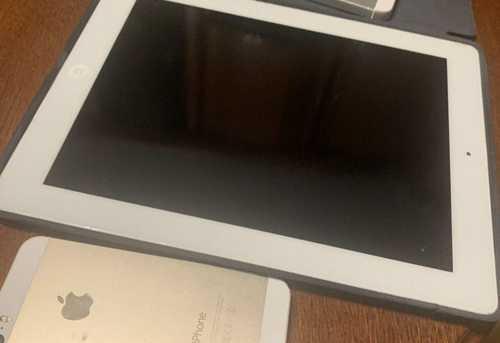 iPad 2 32gb, ipone 5s 2 штуки