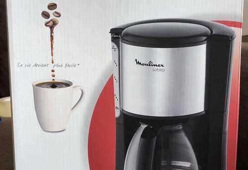 Кофеварка Moulinex Subito FG360830 + фильтры