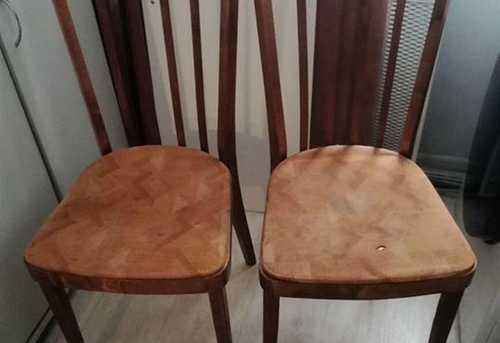 2 стула СССР винтаж деревянные стулья