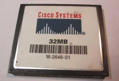 Карта памяти CF 32mb cisco