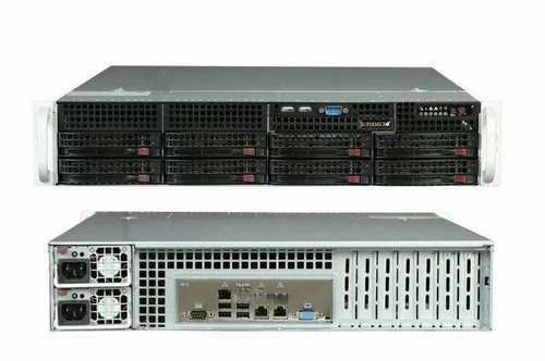 Сервер Supermicro 6027R 2*E5-2670v2 128Gb 8*HDD 2U