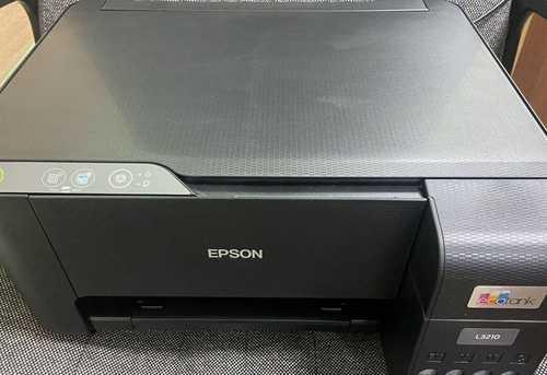 Струйное мфу Epson EcoTank L3210