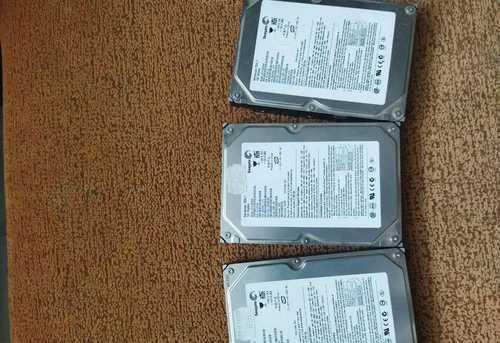 Жесткий диск seagate barracuda 120 gb 3шт