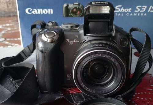 Фотоаппарат Canon powershot S3 is