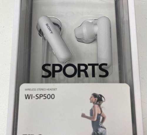 Беспроводные наушники Sony Sports WI-SP500 (белый)