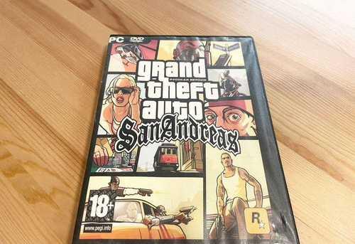 Компьютерная игра GTA: San Andreas DVD PC