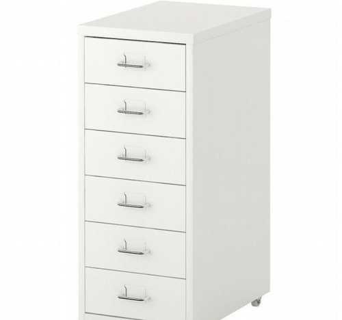 Тумба с ящиками на колесах - IKEA helmer, 28x69см