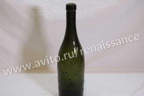 Бутылка из под вина старинная Жуков 19 век №8033