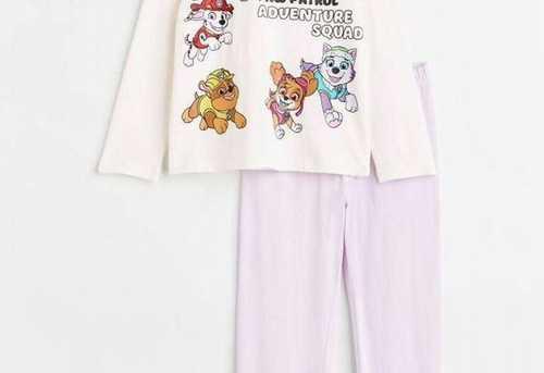 Пижама для девочки H&M 134 140