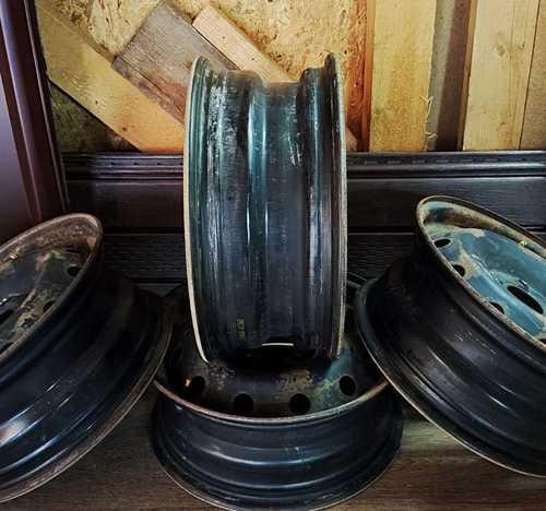 Штампованные диски r15 4x100 бу