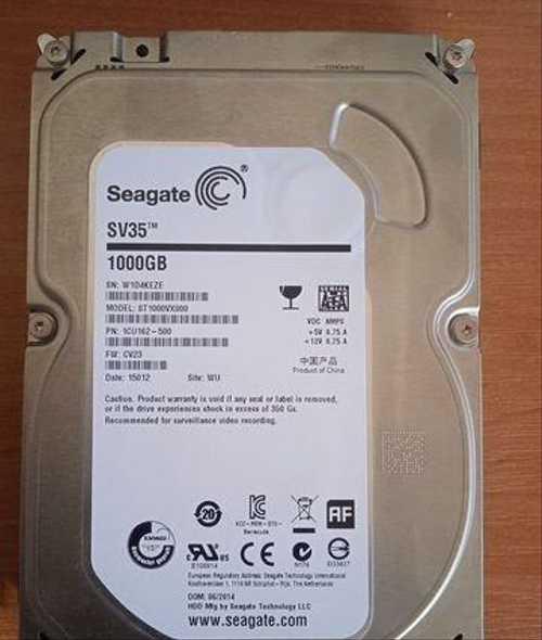 Продаю HDD Seagate SV35 1Tb