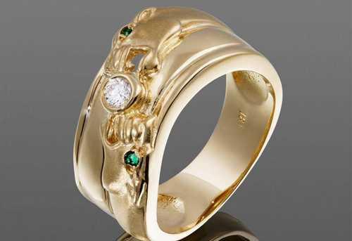 Золотое кольцо Carrera Y Carrera коллекции Panther