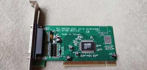 Адаптер PCI scsi - acard AEC6710D