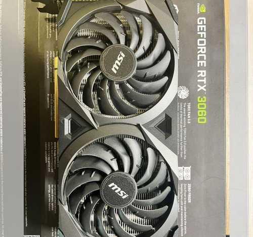 Видеокарта rtx 3060 12 гб