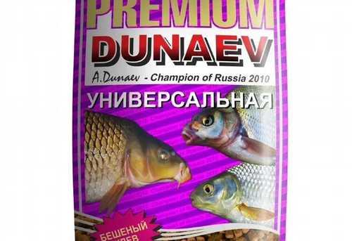 Прикормка "Dunaev Pellets" 1кг, 4мм Универсальная