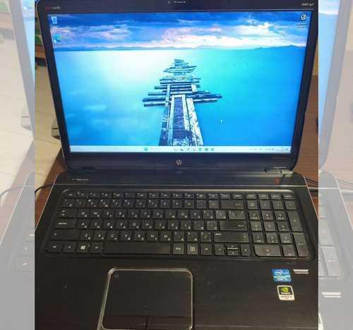 17.3" HP Envy dv7-7352er, Core i5, RAM 8ГБ, 120 ГБ, GeForce GT 635M 2 ГБ