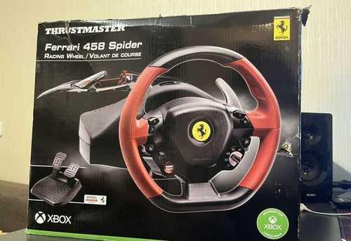 Руль ThrustMaster Ferrari 458 Spider Racing Wheel