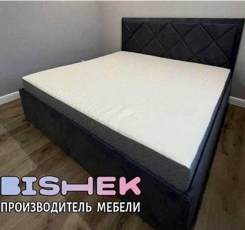 Кровать двуспальная 200*200 без подъемного механиз