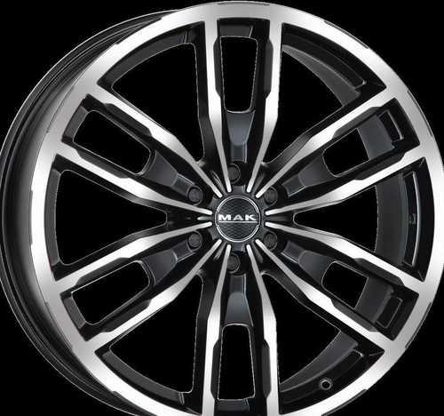 R17 6x130 7,5J ET55 D84,1 MAK Peak Black Mirror
