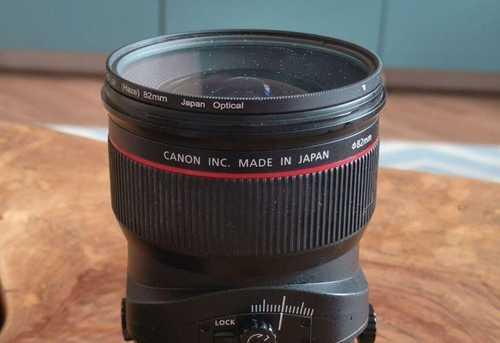 Объектив Canon TS-E 24MM F/3.5L II EF
