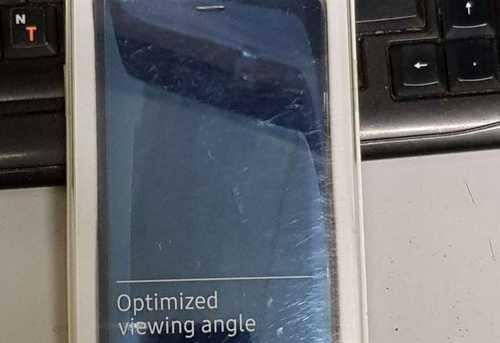 Оригинал Чехол Clear View для Samsung Note 8 Blue