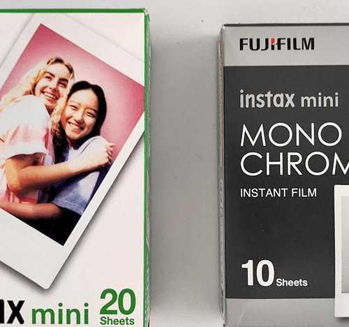 Картриджи для instax mini