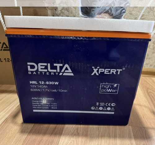 Аккумуляторная батарея Delta HRL 12-630W Xpert