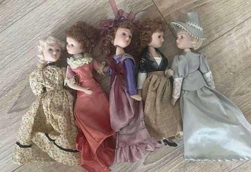 Куклы фарфор коллекционные