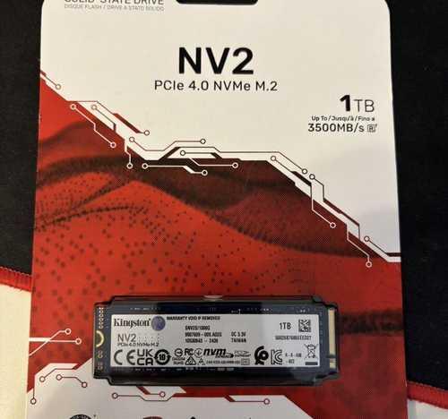 Ssd m.2 Kingston NV2 NVMe 1tb PCIe 4.0