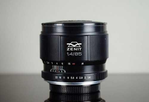 Зенитар (Zenitar) 85mm f/1.4 Canon EF как новый