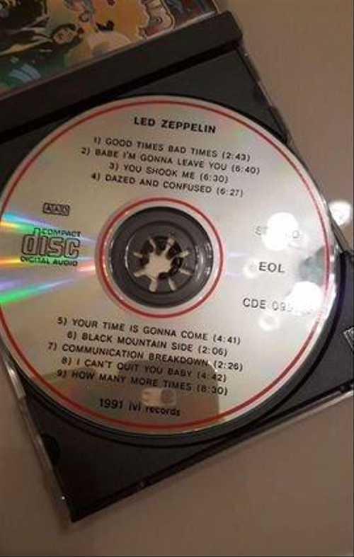 Музыкальные cd диски Led Zeppelin