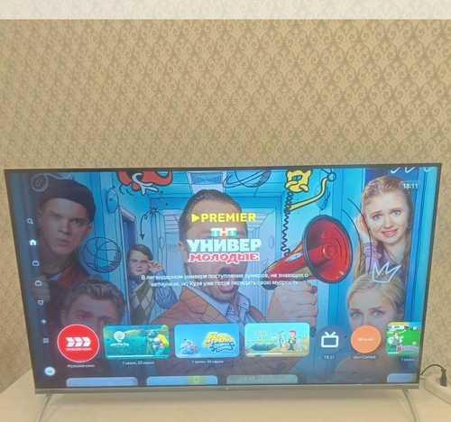 Телевизоры со SMART tv 108 см. 4к