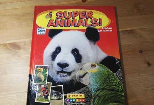 Альбом для наклеек Super animals