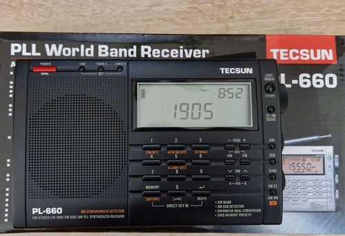 Радиоприемник Tecsun PL-660 в идеальном состоянии